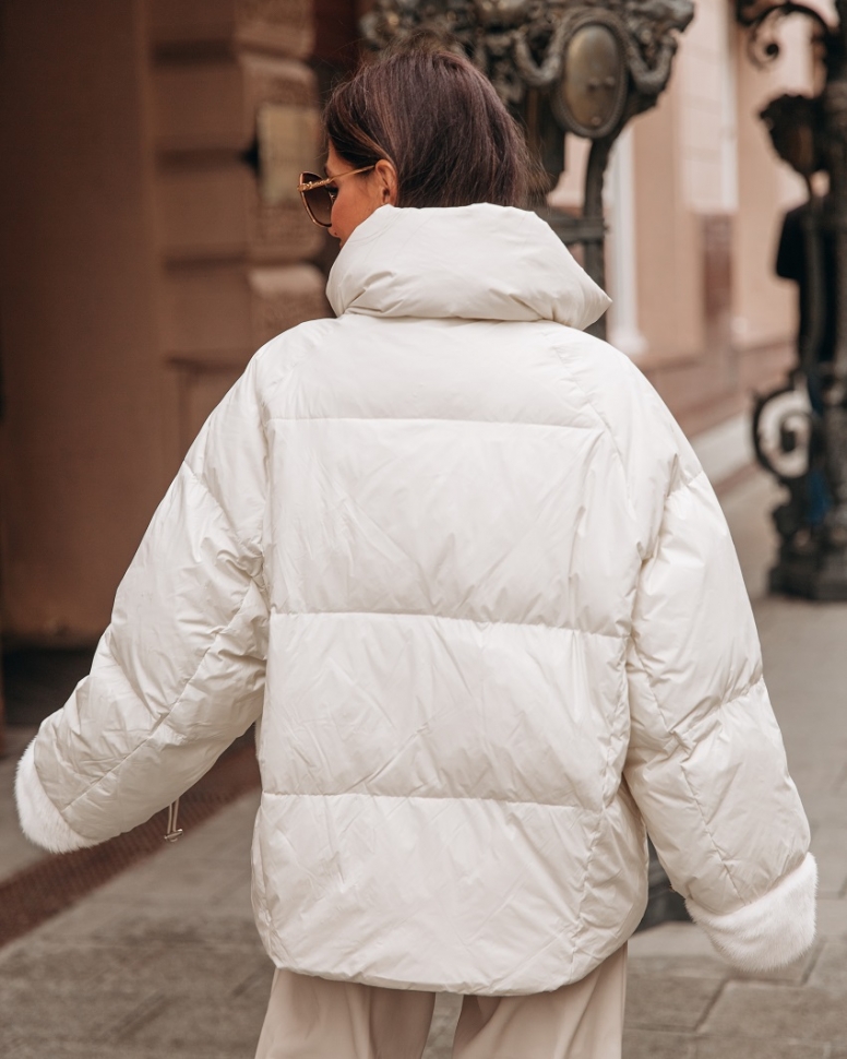 Куртка с норкой Marin milk купить за 41 500 руб.₽ в магазине Modde ...